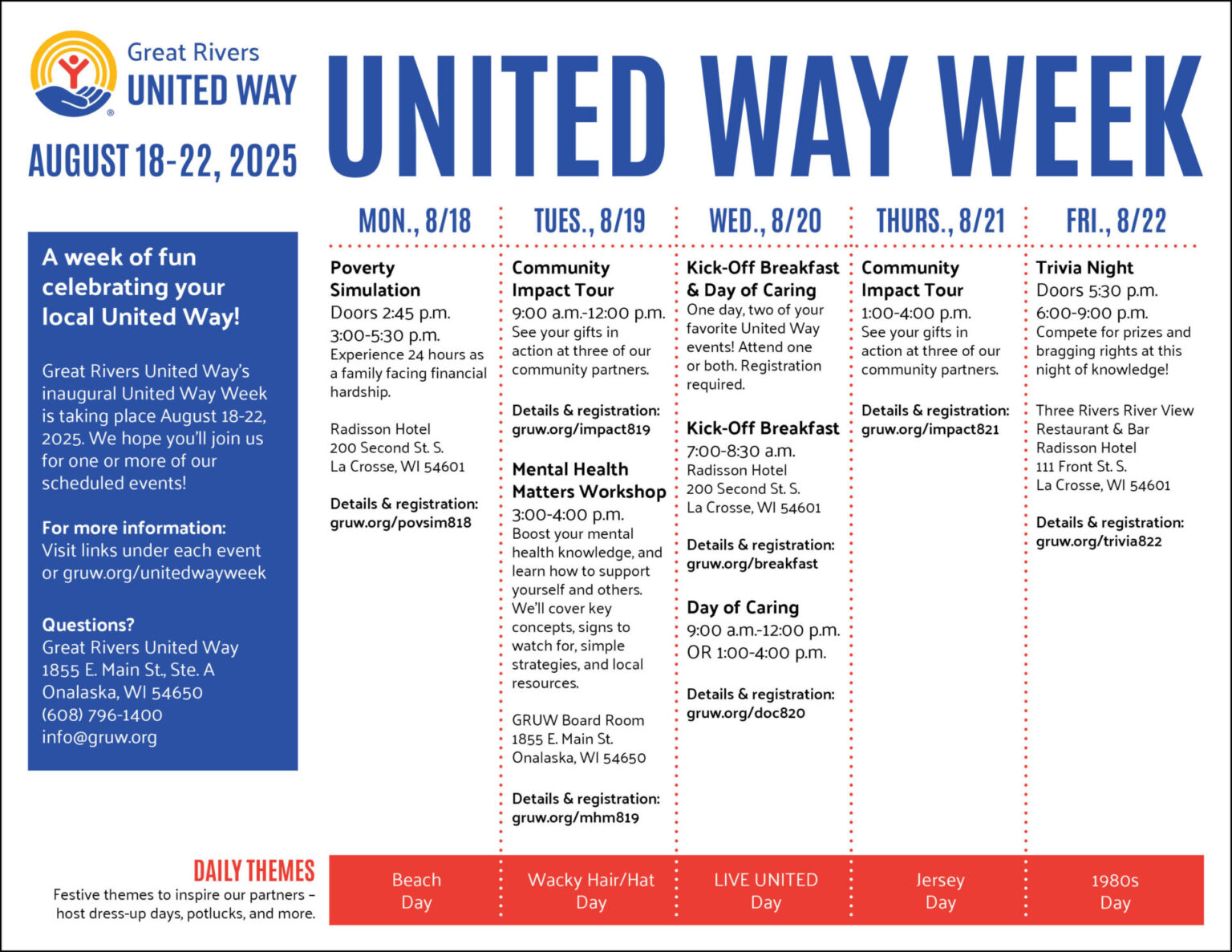 United Way Week - Great Rivers United Way